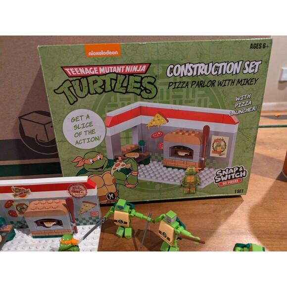 Nickelodeon | Toys | Tmnt Teenage Mutant Ninja Turtles Pizza Parlor ...